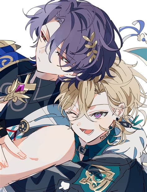 Aventurine And Dr Ratio Honkai And 1 More Drawn By Ggsuyari Danbooru