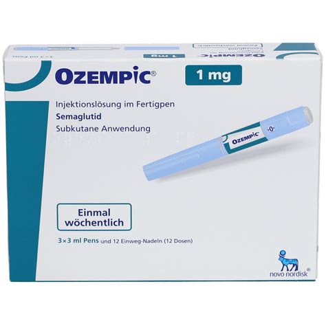 Ozempic® 1 mg 3 St mit dem E-Rezept kaufen - Shop Apotheke