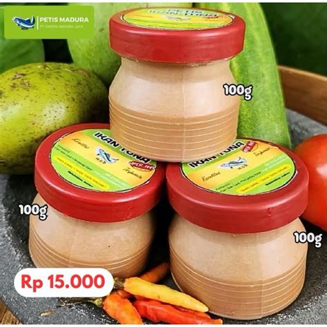 Jual Petis Madura Ikan Tuna Asli 100gr Beli 3 Botol Shopee Indonesia