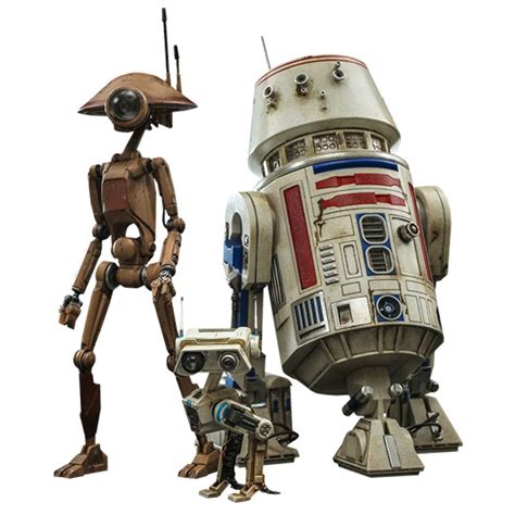 Figuras R5 D4 Pit Droid And Bd 72 Star Wars The Mandalorian