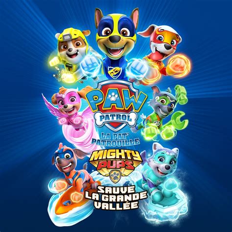 Paw Patrol Mighty Pups Save Adventure Bay Ps5 Ps4 Jeux Playstation