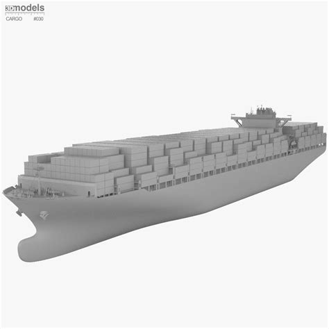 Nyk Vega Class Container Ship 3d Model Download Cargo Ship On