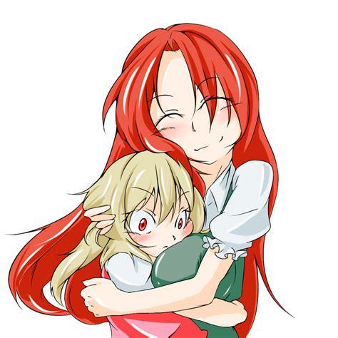 The Big Imageboard Tbib 2girls Bacho Blonde Hair Blush Breast