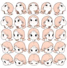 Cute Chibi Faces