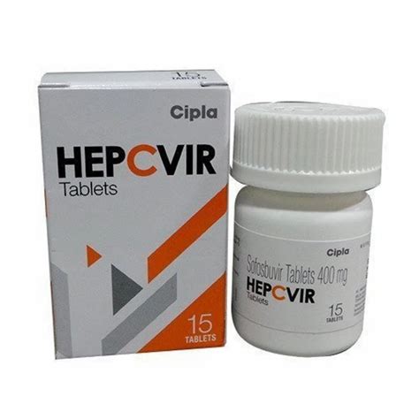 Hepcvir Sofosbuvir Tablets At ₹ 23705bottle Hepcina Tablets In