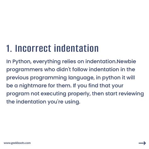 5 Most Common Mistakes By Python Developers Geekboots