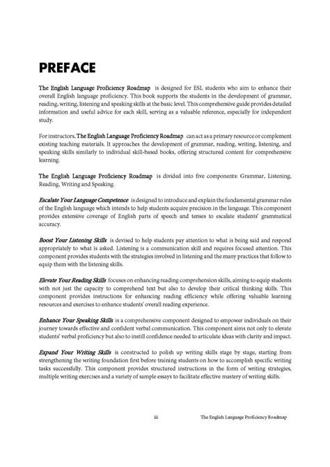 The English Language Proficiency Roadmap Level B1b2 Cefr Alligned Aba Bookstore