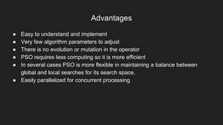 Particle Swarm Optimization PSO Ppt Presentation PPTX Computer Software And Applications