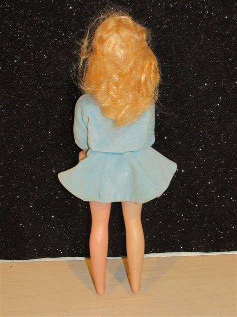 Vintage 1963 Tammy Clone Doll By Grant Plastics 12 Tall Blonde Mohair