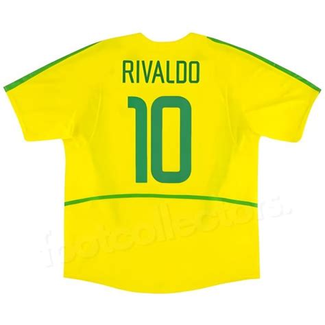 Foot Collectors Brazil Home Jersey 2002 Rivaldo