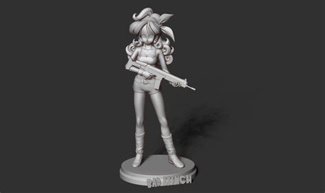 Bad Launch From Dragon Ball 3d Model By Sinh Nguyen
