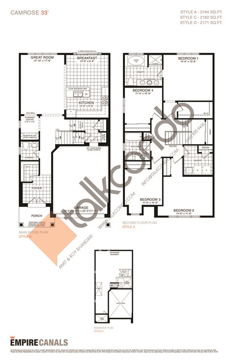 Empire Canals Phase 2 Floor Plans Prices Availability Talkcondo