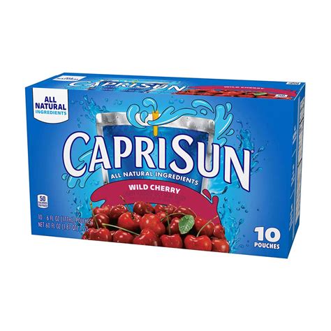 Buy Capri Sun Wild Cherry Flavored With Other Natural Flavor Juice