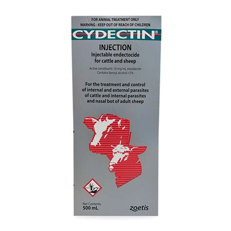 4 Drench New Zealand Cydectin Injection For Sheep And Cattle 500ml