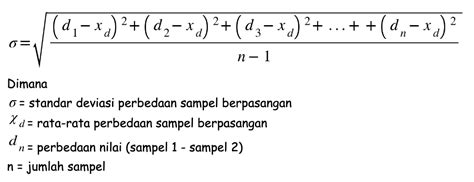 Penjelasan Lengkap Uji T Berpasangan Statistik Blog