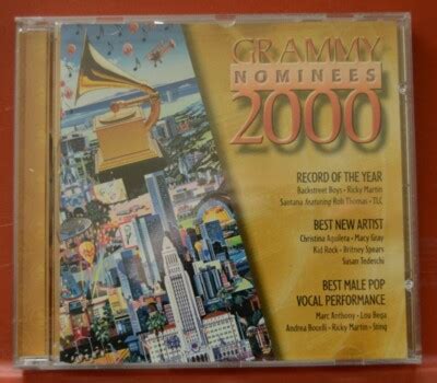 2000 Grammy Nominees Pop Audio Cd By Various Artists Good Ebay