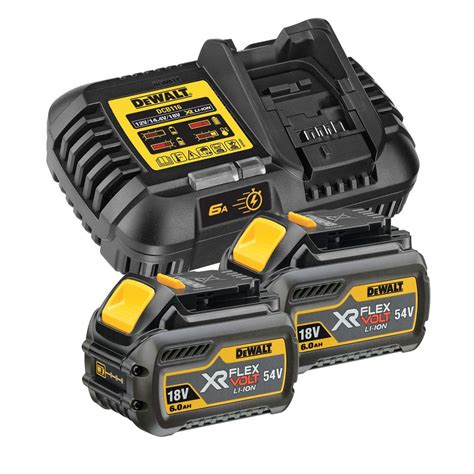 Dewalt Dcb546 K2 Xr Flexvolt 18v54v Power Kit With 2x Dcb546 Batteries