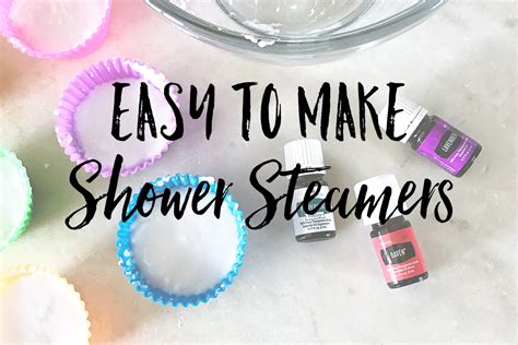 Simple Aromatherapy Shower Steamers You Can Make Quick By Oily Design