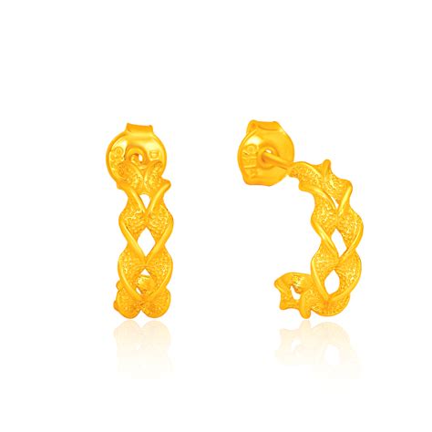Taka Jewellery 916 Gold Earrings Taka Jewellery