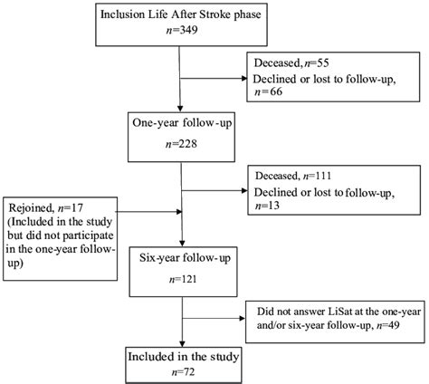 Flow Chart Of Included Stroke Participants And Spouses Download