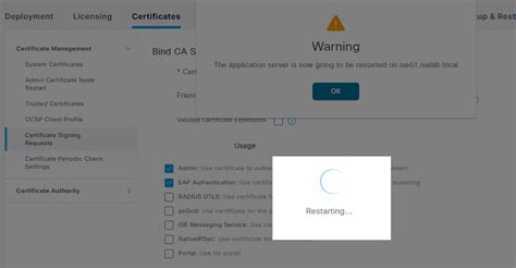 Installing Certificate On Ise Lab Server Daniels Networking Blog