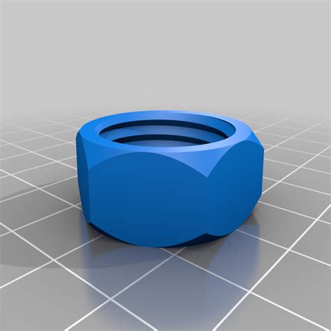 Free 3d File 20mm X 9mm Nut 🔩・3d Printable Object To Download・cults