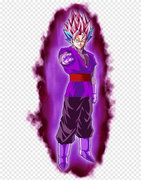 Goku Black Kaiō Super Saiyan Goku Purple Violet Png Pngegg