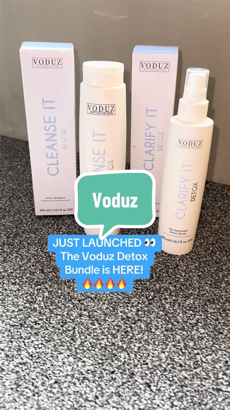 Voduz Detox Bundle Revitalize Your Hair Today Tiktok