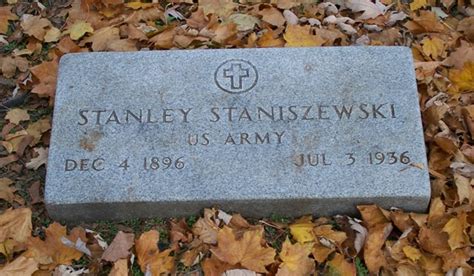 Stanley Staniszewski 1896 1936 Find A Grave Memorial