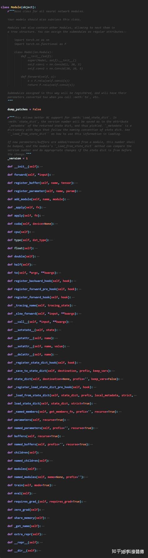 pytorch 16 再谈module类 知乎