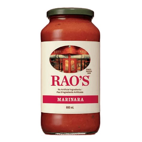Raos Marinara Sauce 660ml Walmartca