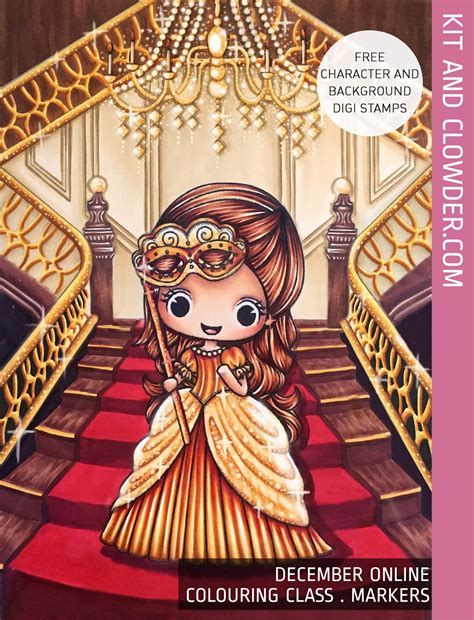 Our December Online Colouring Class Is Here Kit And Clowder Online