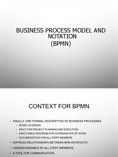 Lecture Bpmn Pdf Computing Information Technology Management