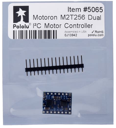 Pololu Motoron M2t256 Dual I²c Motor Controller