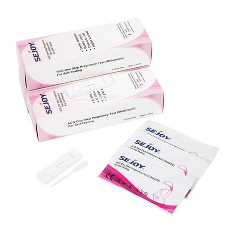 Hcg One Step Pregnancy Test Cassette Hcg 102