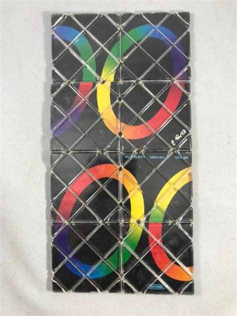 Vintage 1986 Rubiks Magic Puzzle Link The Rings Matchbox Cube 4661805509