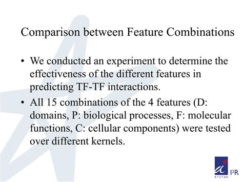 Ppt An Hv Svm Classifier To Infer Tf Tf Interactions Using Protein