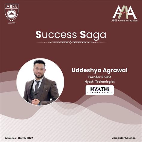 Abes Engineering College Ghaziabad Abes Alumnus Uddeshya Agrawal