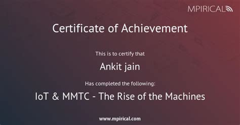 Ankit Jain On Linkedin Ive Completed A Telecoms Training Course With Mpirical
