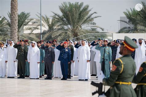 Theyab Bin Mohamed Bin Zayed Raises Uae Flag At Wahat Al Karama To Mark Theyab Bin Mohamed Bin Zayed Raises Uae Flag At Wahat Al Karama To Mark