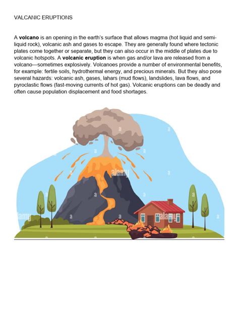 Valcanic Eruptions Pdf Volcano Types Of Volcanic Eruptions