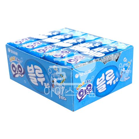 와우 블루 풍선껌 쿨소다 21g X 15개 1box 온채널 와우 블루 풍선껌 쿨소다 21g X 15개 1box 온채널