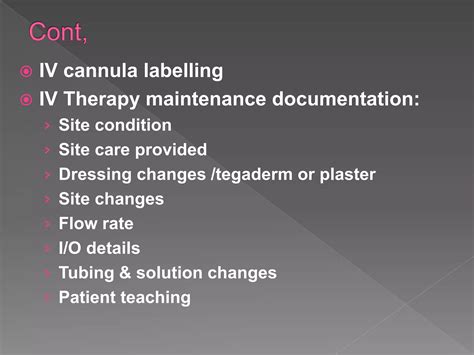 Legal Ethical And Documentation Aspects On Iv Therapy Pptx