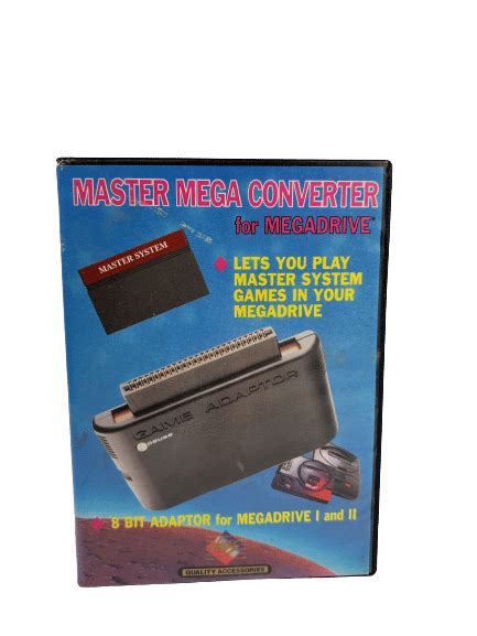 Master Mega Converver For Megadrive Appleby Games