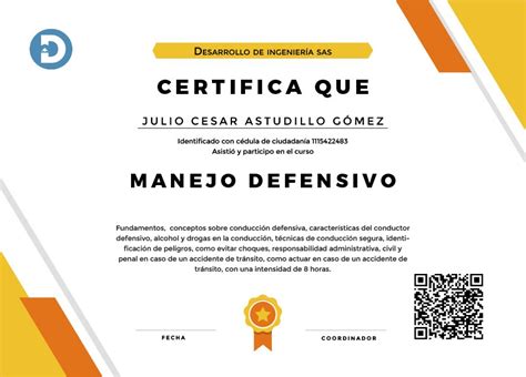 Curso De Manejo Defensivo 【2025】