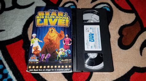 Bear In The Big Blue House Live 2003 Vhs Full Video Youtube