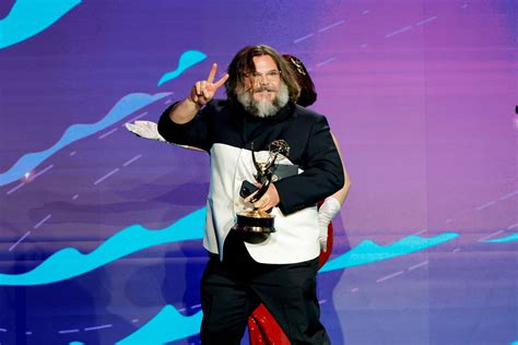 Jack Black Wins 1st Emmy Award Delivers Enthusiastic Acceptance Speech