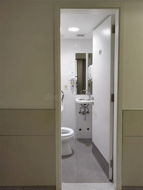 Empty Hospital Bathroom Stock Image Image Of Medicine 275554337