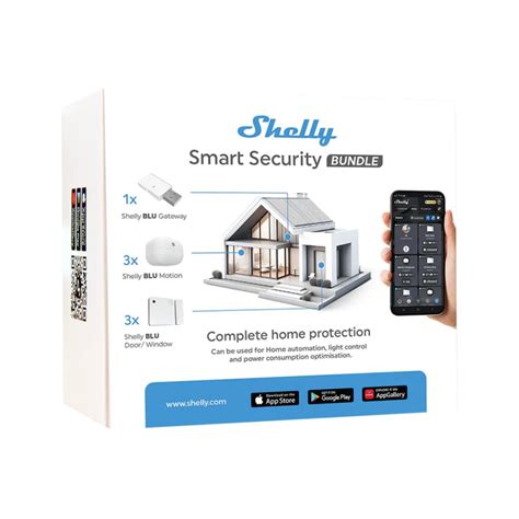 Kit De Seguridad Smart Security Bundle Regular Shelly Shelly Smart Home