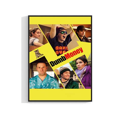 Dumb Money 2023 New Movie Poster Cinema Print Film A5 A4 A3 A2 A1 Maxi